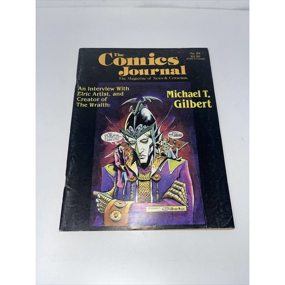 Other | The Comics Journal 84 Rare 1st Todd Mcfarlane Published Artwork ...